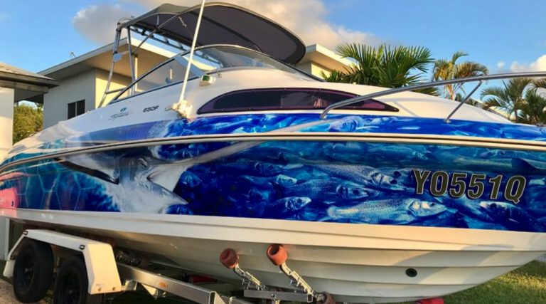 Boats Wraps - Sunshine Coast Wraps